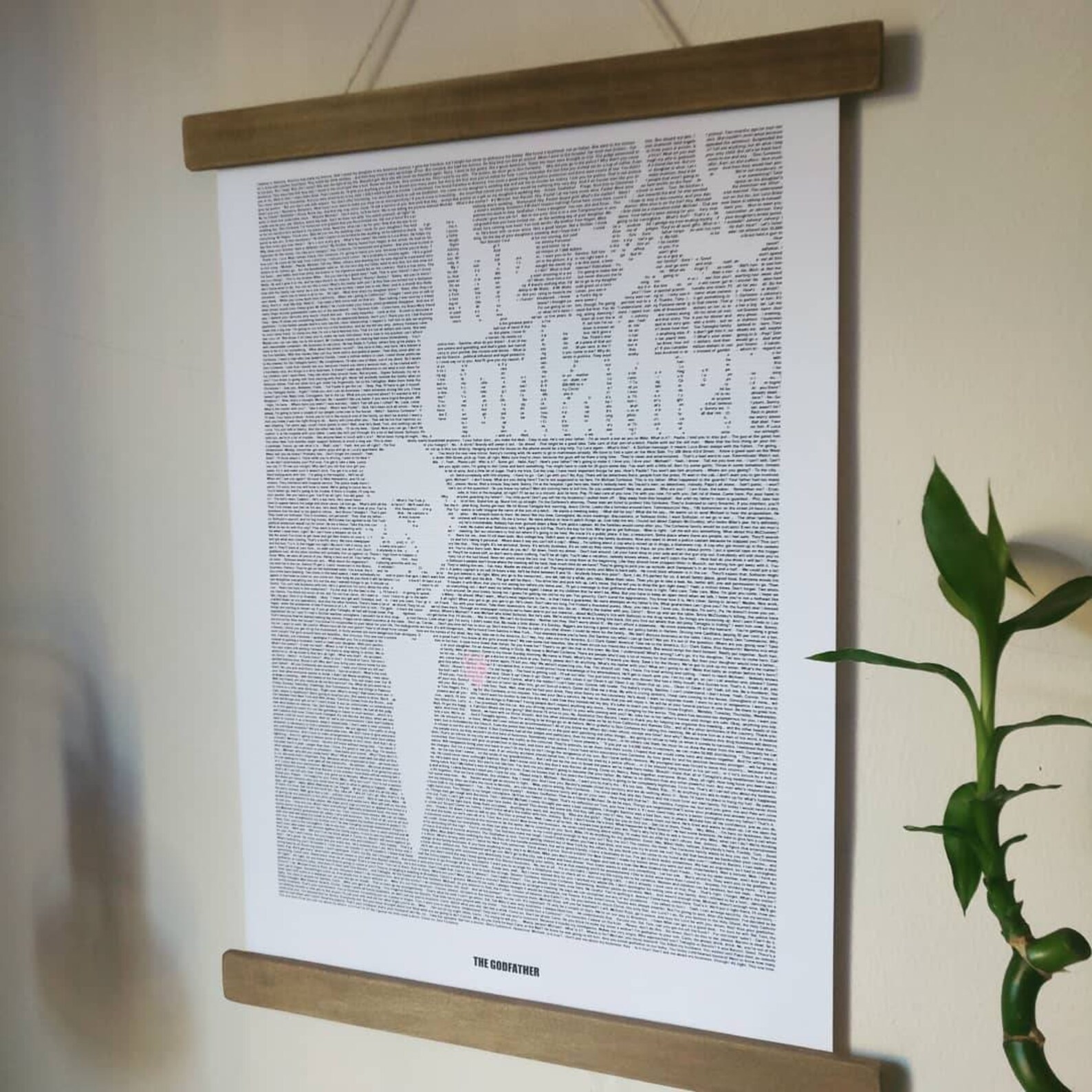 The Godfather Movie Script Poster Unique Posters With a - Etsy