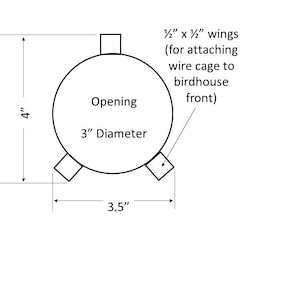Birdhouse Predator Guard | Leonard Style - Etsy