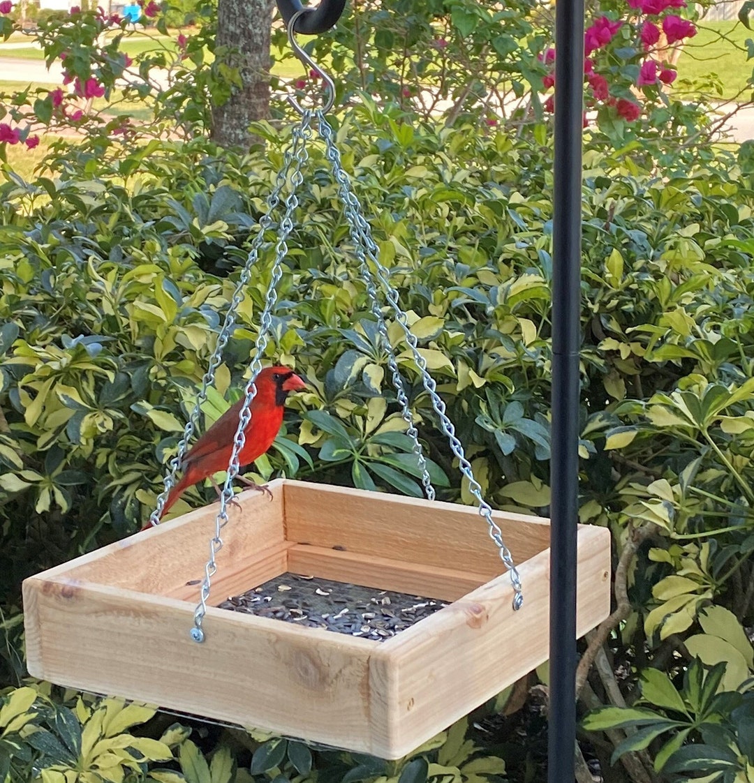 Platform Tray Bird Feeder - Etsy