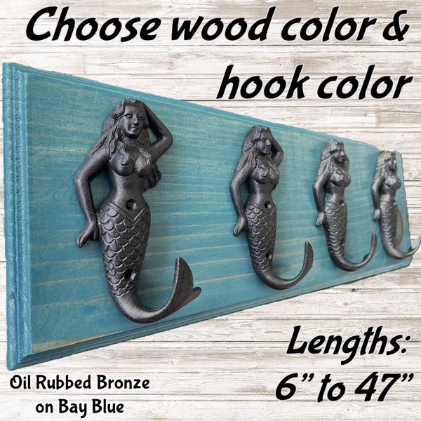 Mermaid Hooks - Etsy
