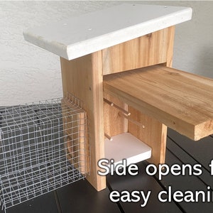 Insulated Roost Box for Songbirds | Cedar | Predator Guard ...