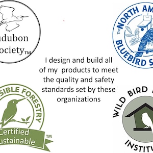 Insulated Roost Box for Songbirds | Cedar | Predator Guard ...