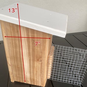 Insulated Roost Box for Songbirds | Cedar | Predator Guard ...