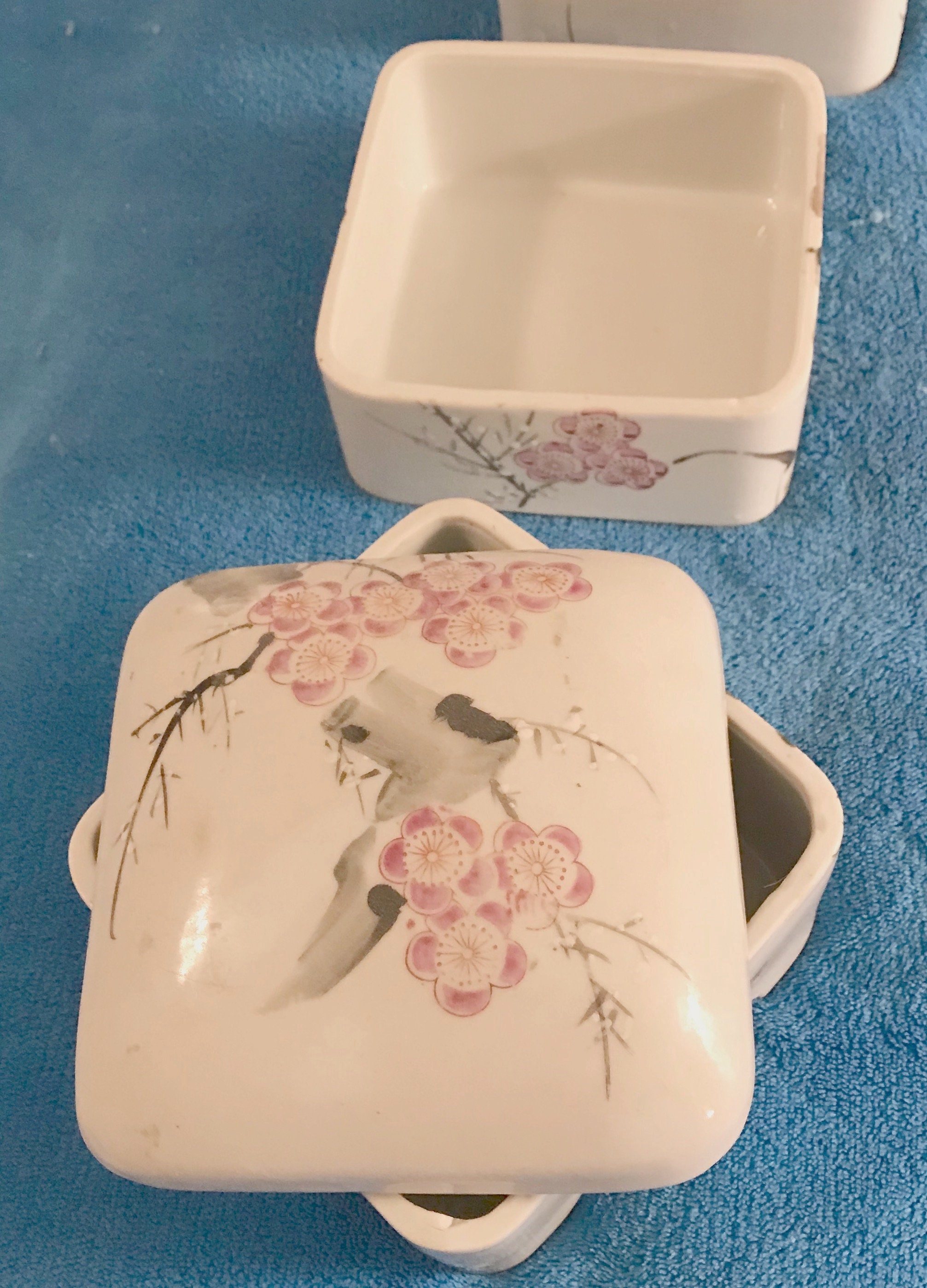 Japanese Bento Box Porcelain Vintage - Etsy