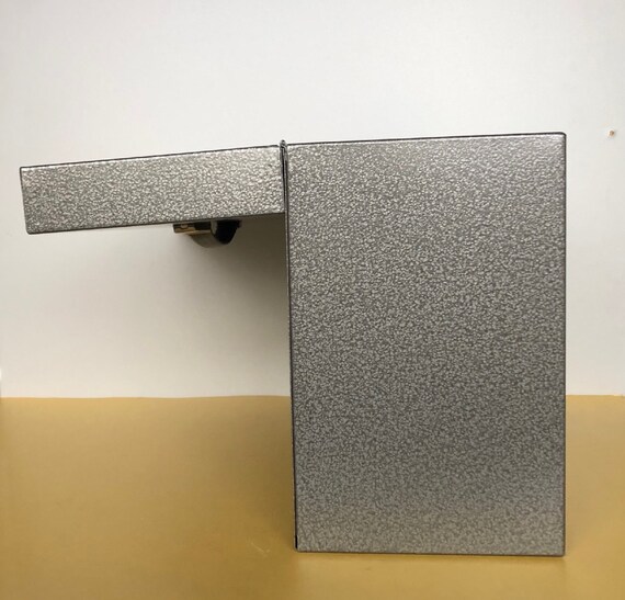 VINTAGE69 - Metal case - 1980 - Metal Storage Box - Gem