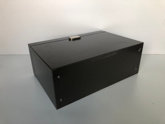 VINTAGE69 - Metal case - 1980 - Metal Storage Box - Gem
