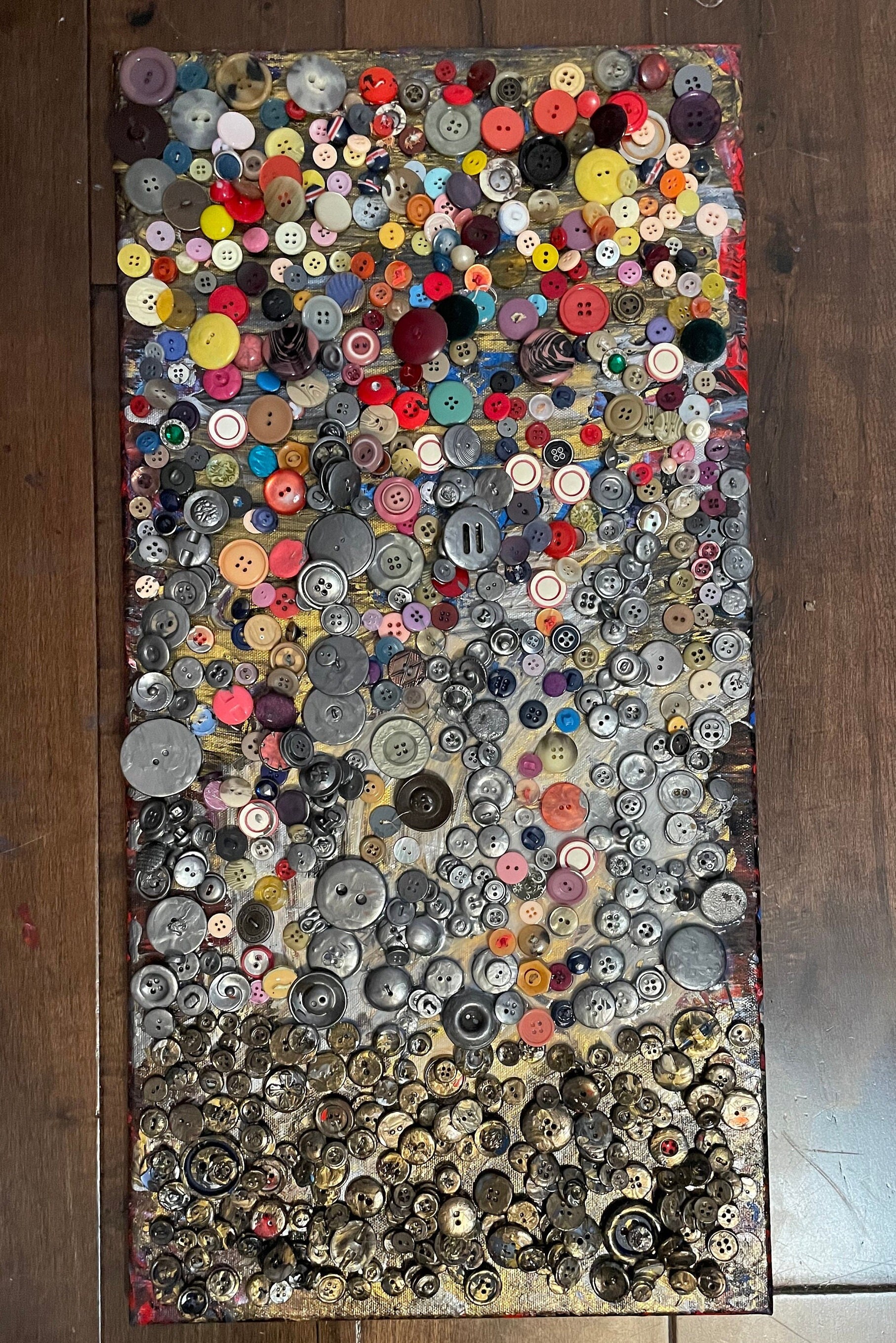 Button Painting - Etsy