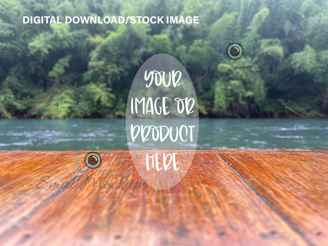 Product Background, River Shelf Mockup, Rustic Table Product Mug ...