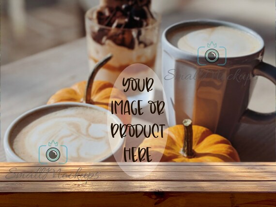 Fall Blank Mockup Background Fall Décor Rustic Table Mockup - Etsy