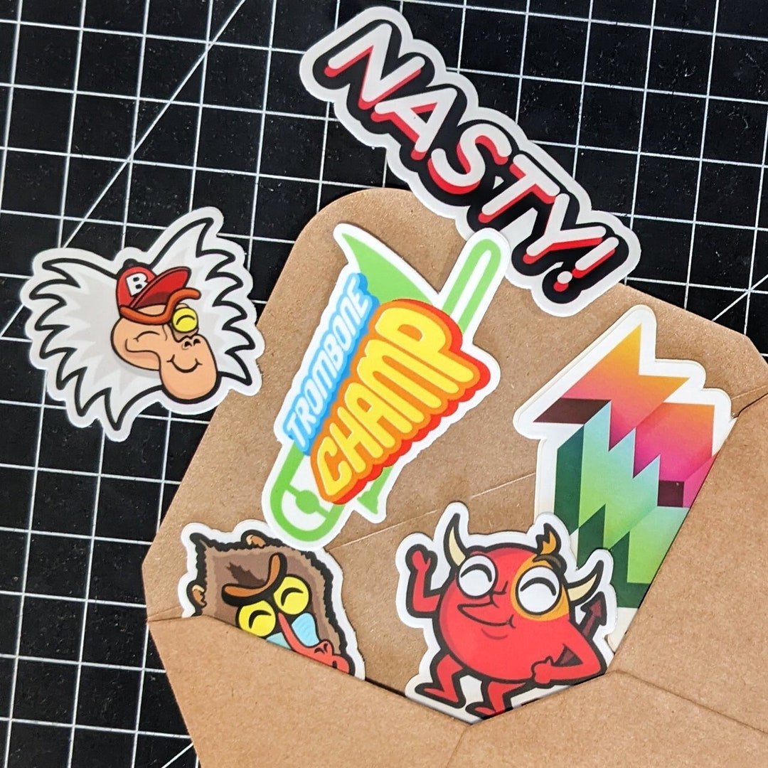 Trombone Champ Sticker Set - Etsy