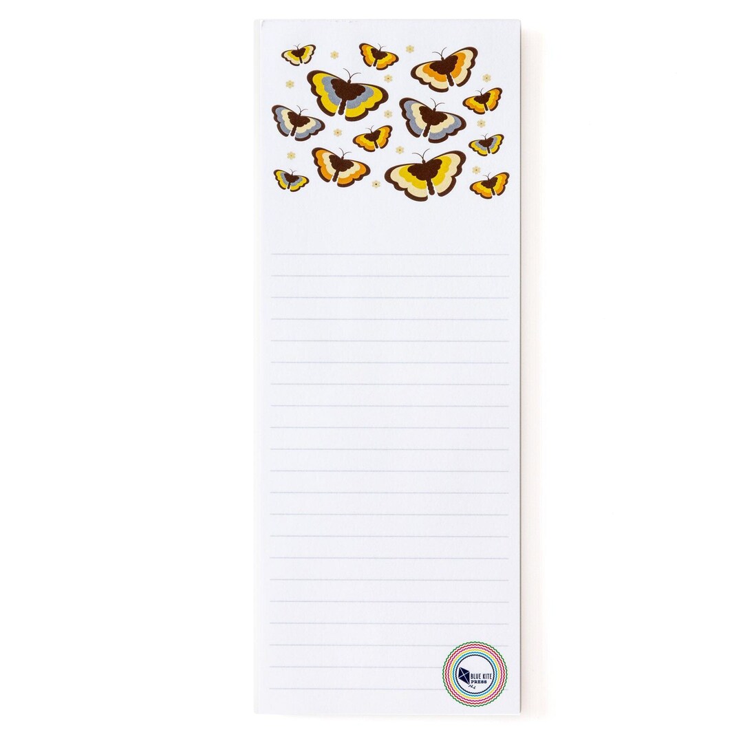 Butterfly Notepad | 3x8 Lined | To-do List Pad - Etsy