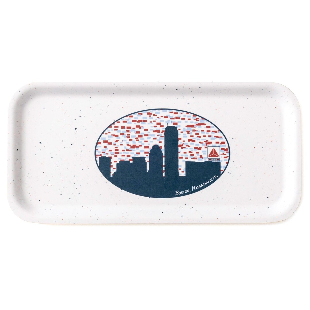 Boston Skyline Birch Serving Tray With Citgo Sign - Etsy