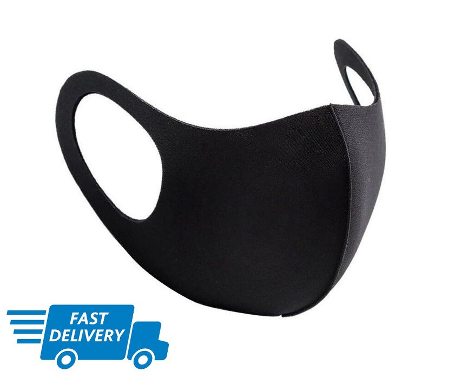 Reusable Black Face Mask Mask for Face Protective Mask - Etsy