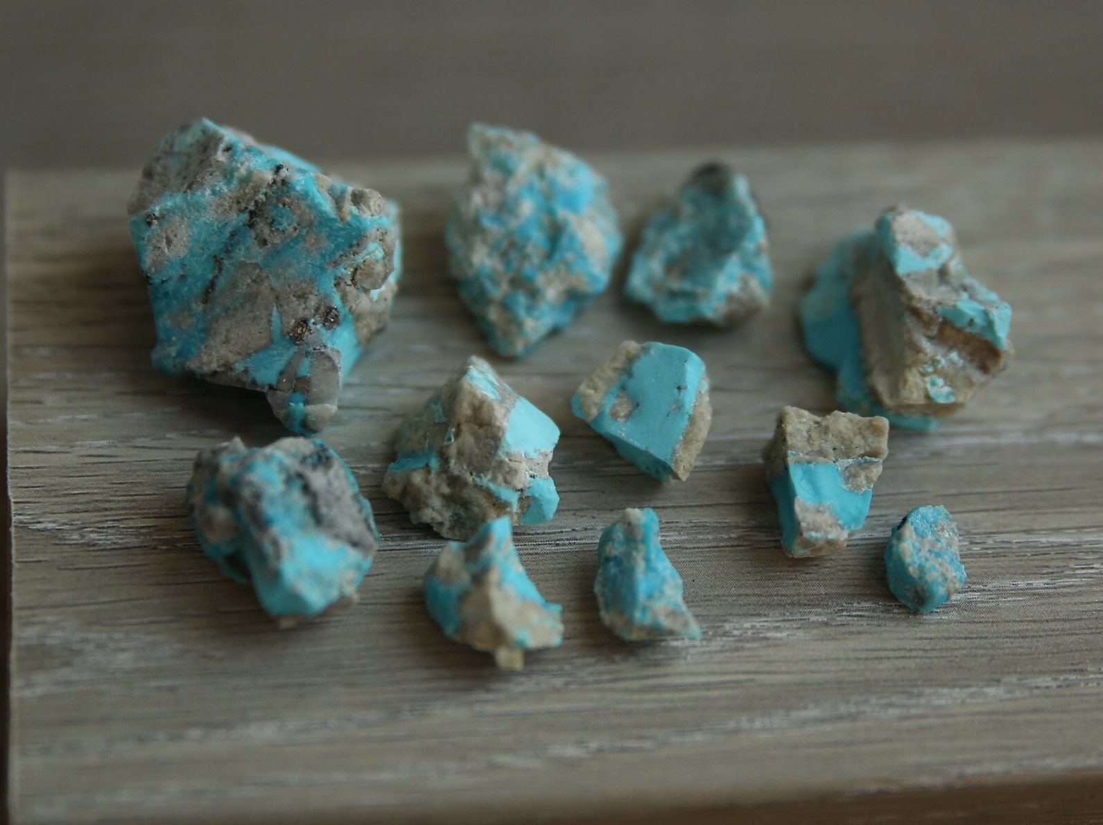 160ct Genuine Turquoise Set Pyrite Turquoise 11pcs - Etsy