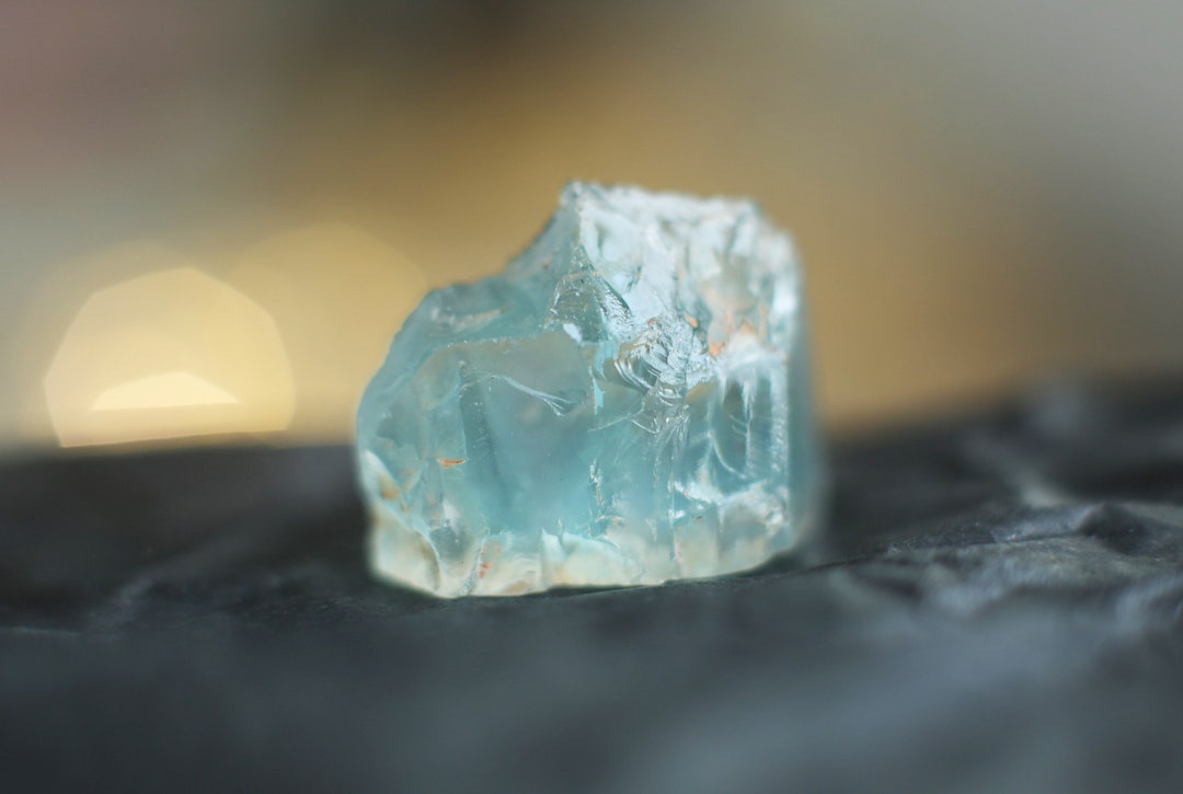 46ct Raw Topaz Crystal, Topaz Gemstone, Rough Topaz, Natural, Untreated ...