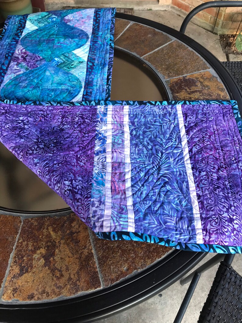 Rhythmic Waves Table Runner - Etsy