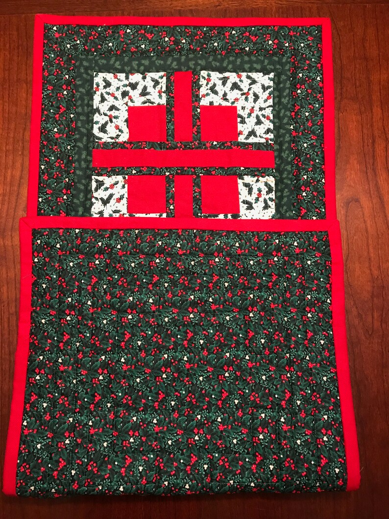 Holly Berries Table Runner - Etsy