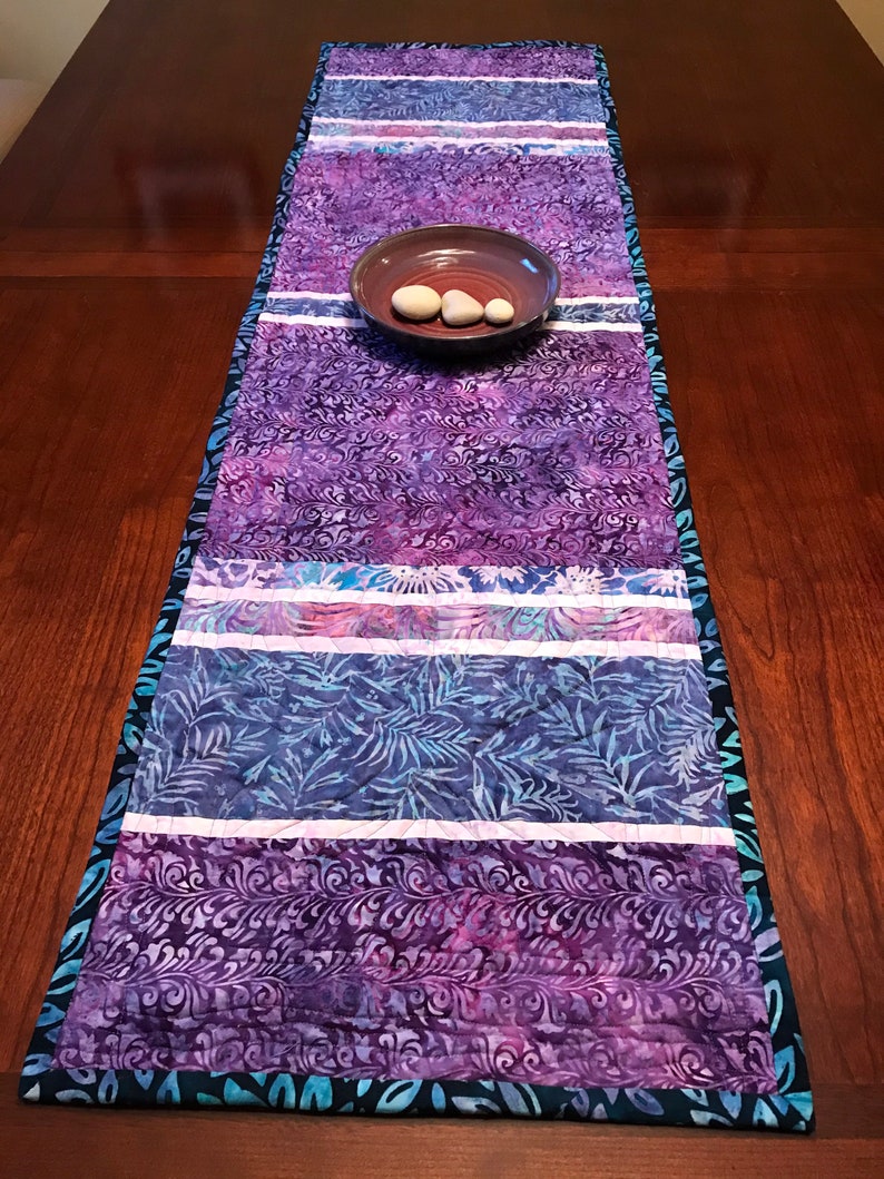 Rhythmic Waves Table Runner - Etsy