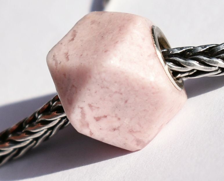 Jewelry & Beauty Rhodonite pyramid cut semi-precious gemstone bead 12mm ...