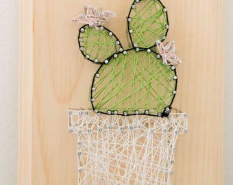 Cactus string art | Etsy