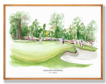 Augusta National Golf Print - Etsy
