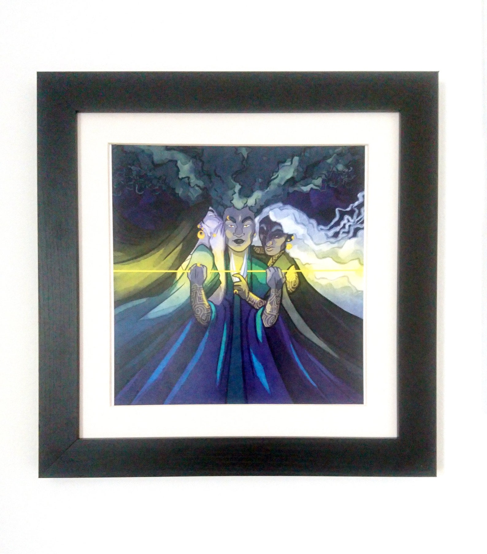 Square 'fates' Art Print - Etsy