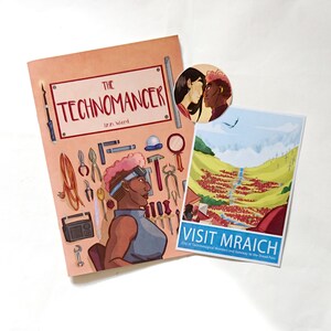 The Technomancer A4 Comic - Etsy