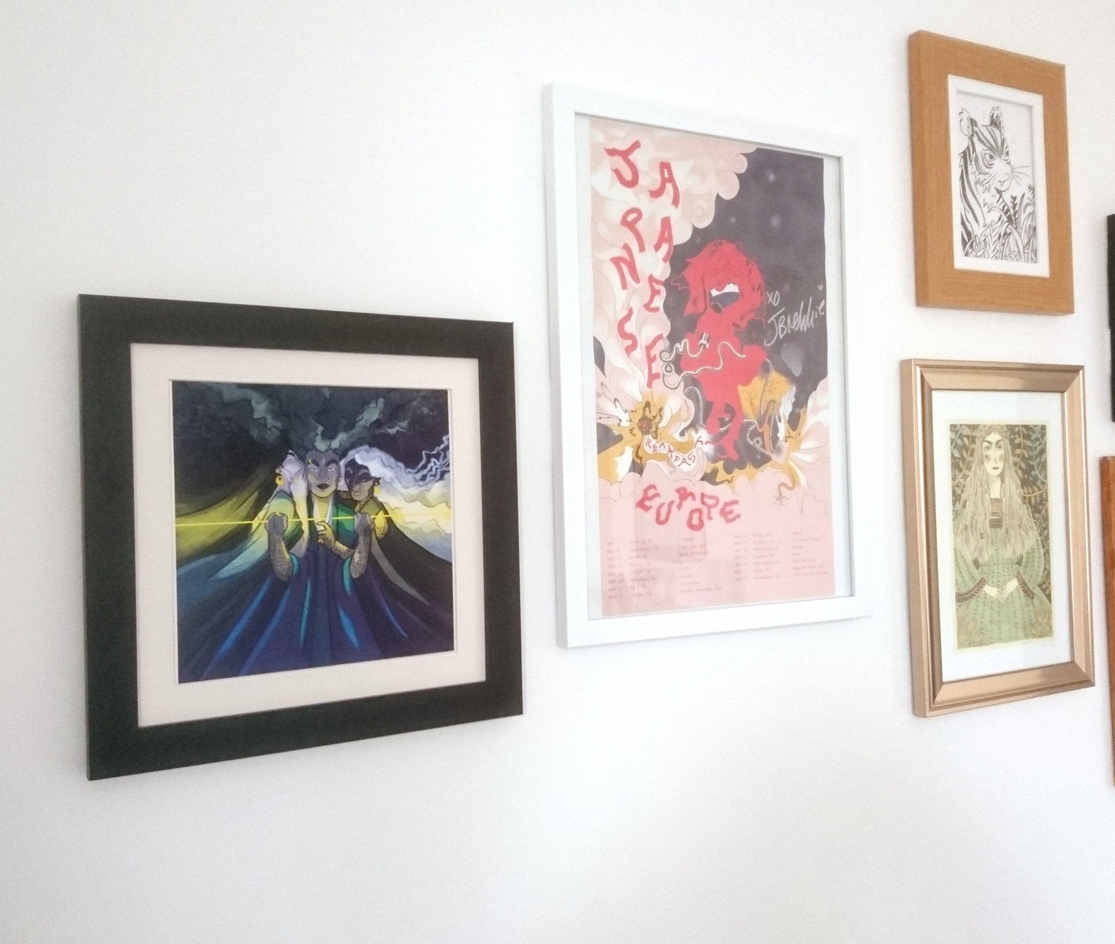 Square 'fates' Art Print - Etsy