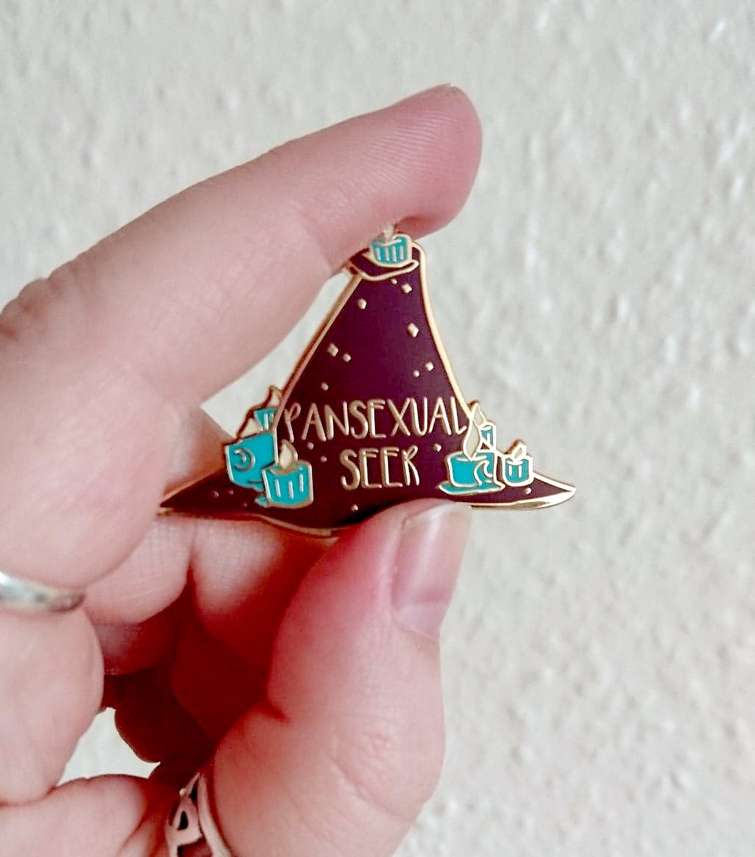 Pansexual Seer Enamel Pin Badge - Etsy
