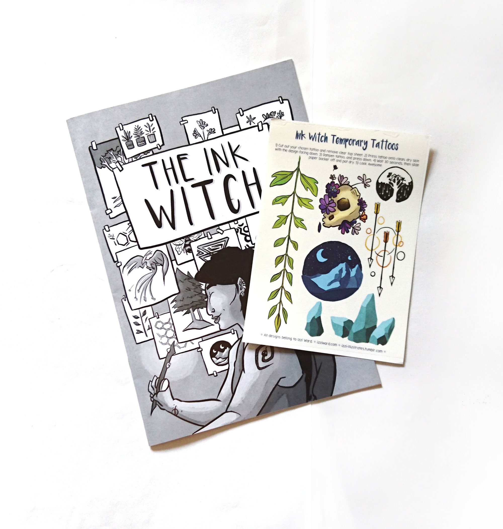 The Ink Witch A4 Black and White Comic | Etsy