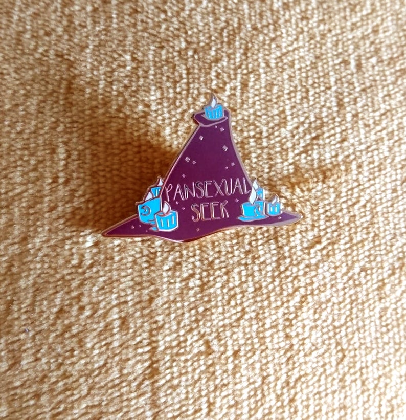 Pansexual Seer Enamel Pin Badge | Etsy