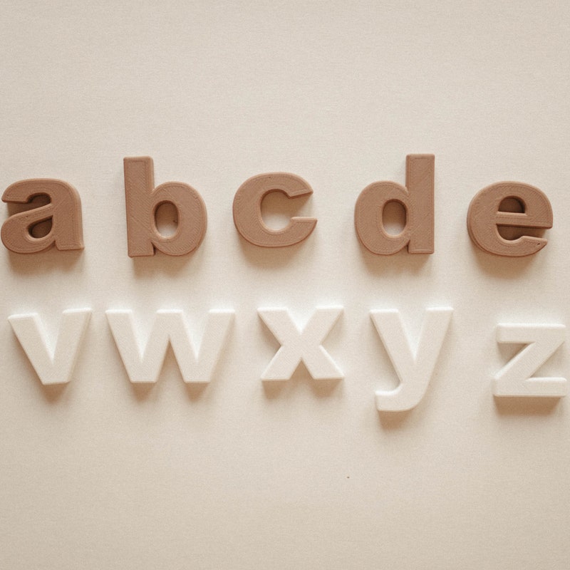 Lowercase Alphabet - Etsy