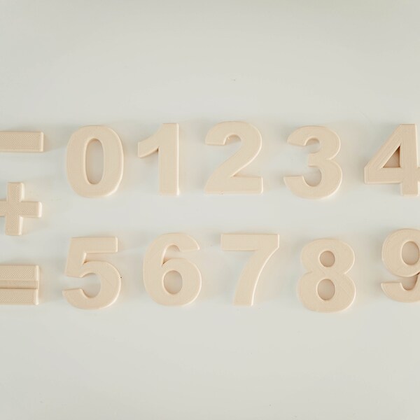Number Magnets - Etsy