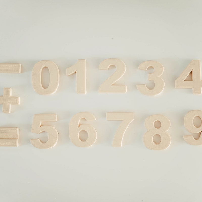 Number Magnets - Etsy