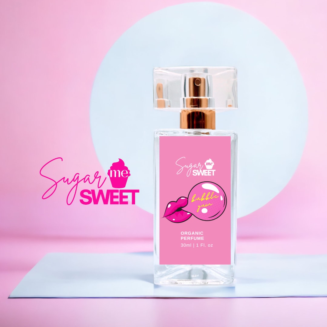 Bubblegum Bubble Gum Perfume | Gourmand, Dessert | Organic| Perfume Oil ...