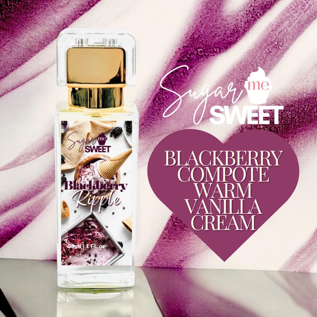 Blackberry Ripple Perfume | Gourmand, Dessert | Organic| Perfume Oil - Etsy