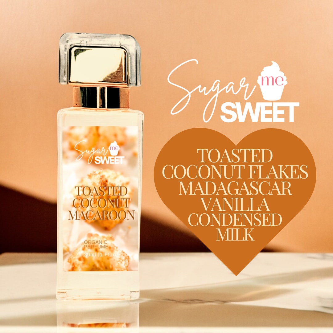 Toasted Coconut Macaroon Perfume | Gourmand, Dessert | Organic| Perfume ...