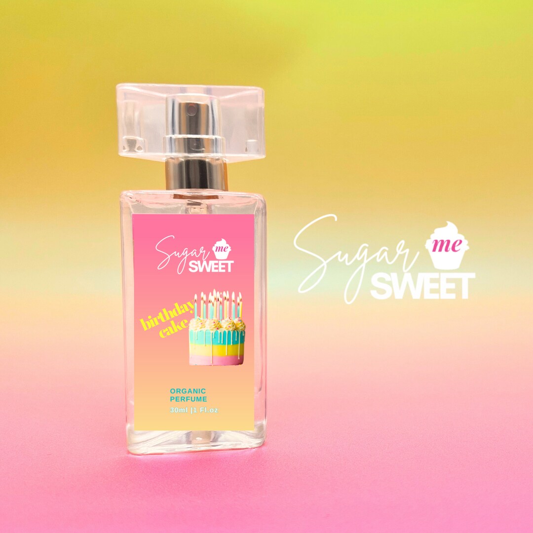 Birthday Cake Perfume Gourmand Dessert Organic Perfume - Etsy