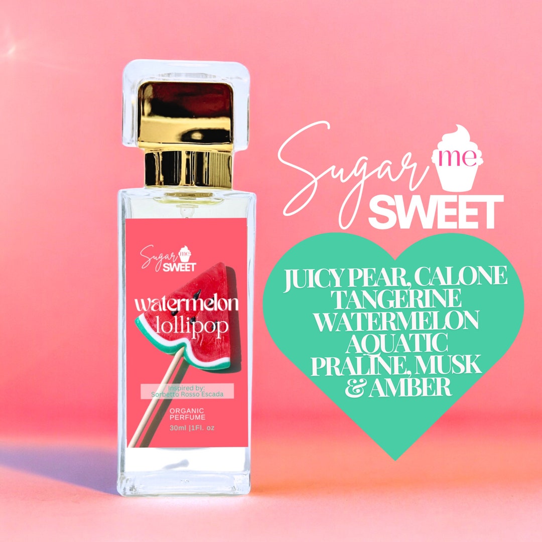 Watermelon Lollipop Perfume | Gourmand, Dessert | Organic| Perfume Oil ...