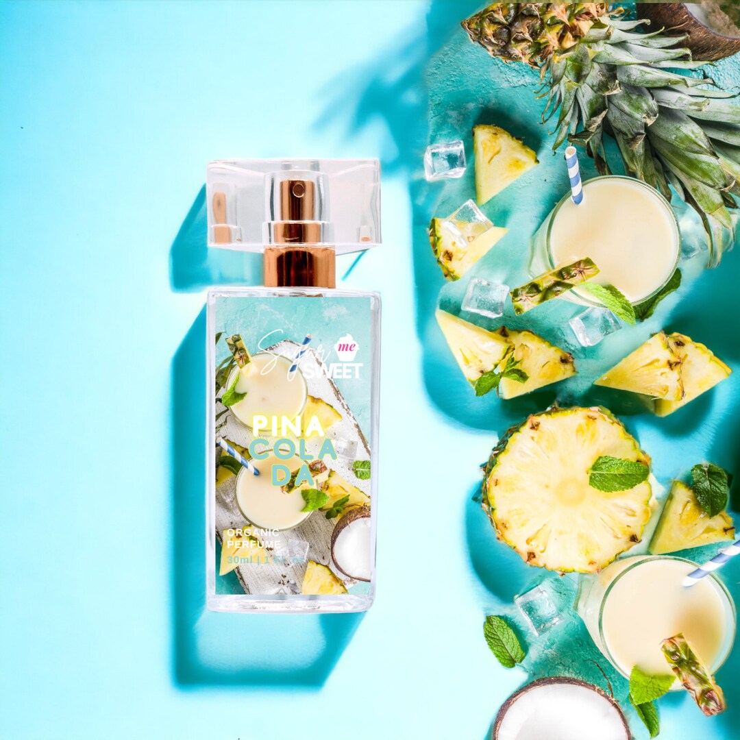 Pina Colada Perfume | Gourmand, Dessert | Organic| Perfume Oil - Etsy