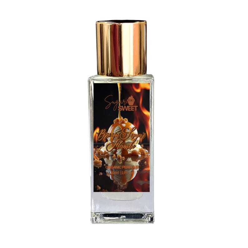 Brown Sugar Flambe Perfume | Gourmand, Dessert | Organic| Perfume Oil ...