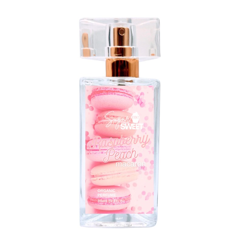 Raspberry Peach Macaron | Gourmand, Dessert | Organic| Perfume Oil - Etsy