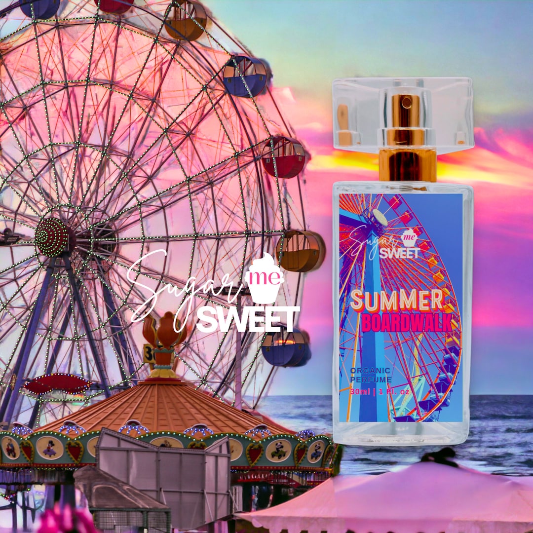 Summer Boardwalk Perfume | Gourmand, Dessert | Organic| Perfume Oil - Etsy