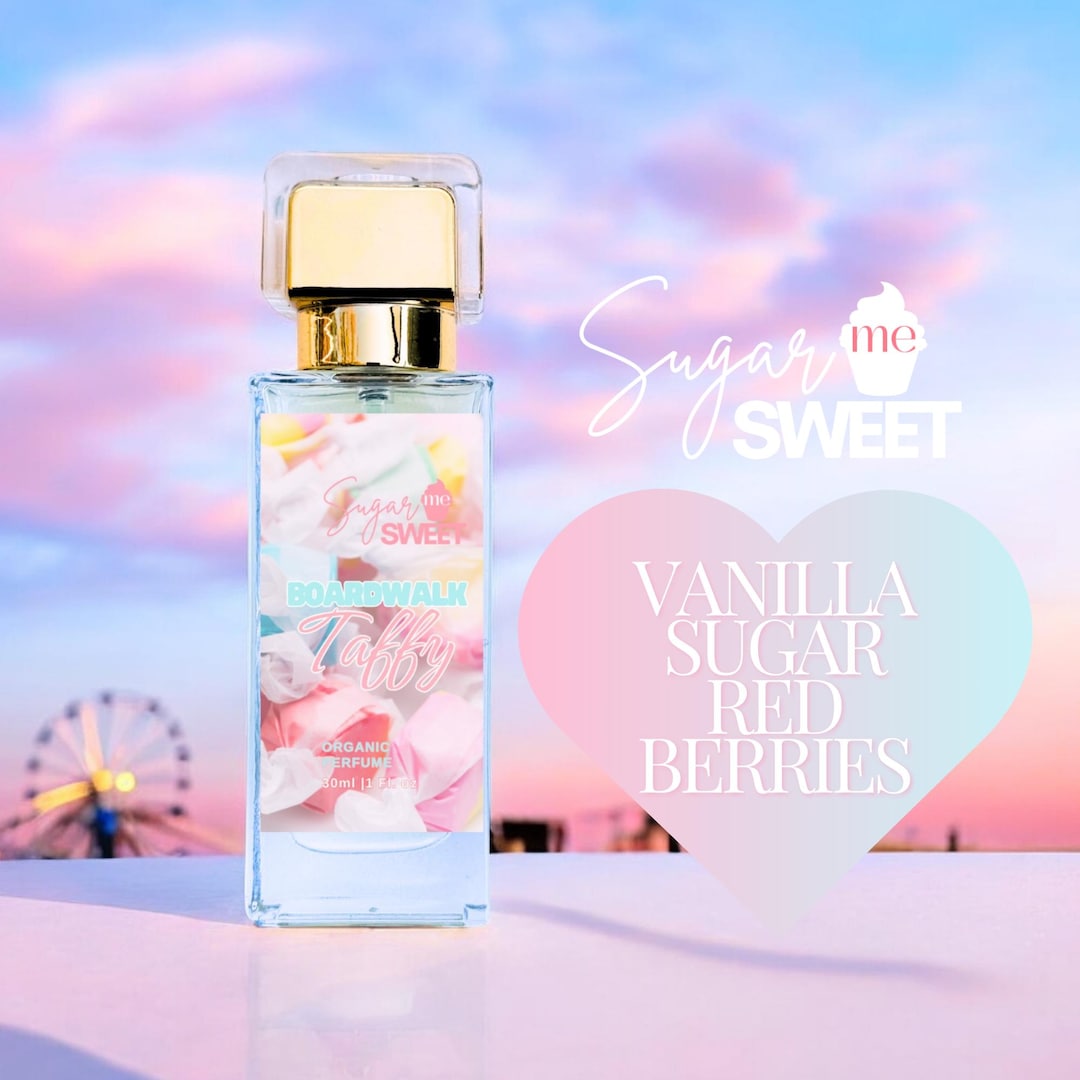 Boardwalk Taffy Perfume | Gourmand, Dessert | Organic| Perfume Oil - Etsy