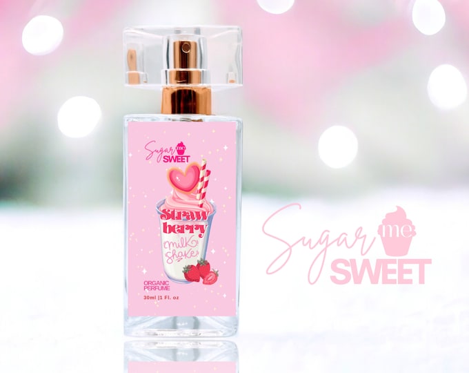 Strawberries and Cream Perfume Strawberry Scented Perfume Sweet Perfume ...