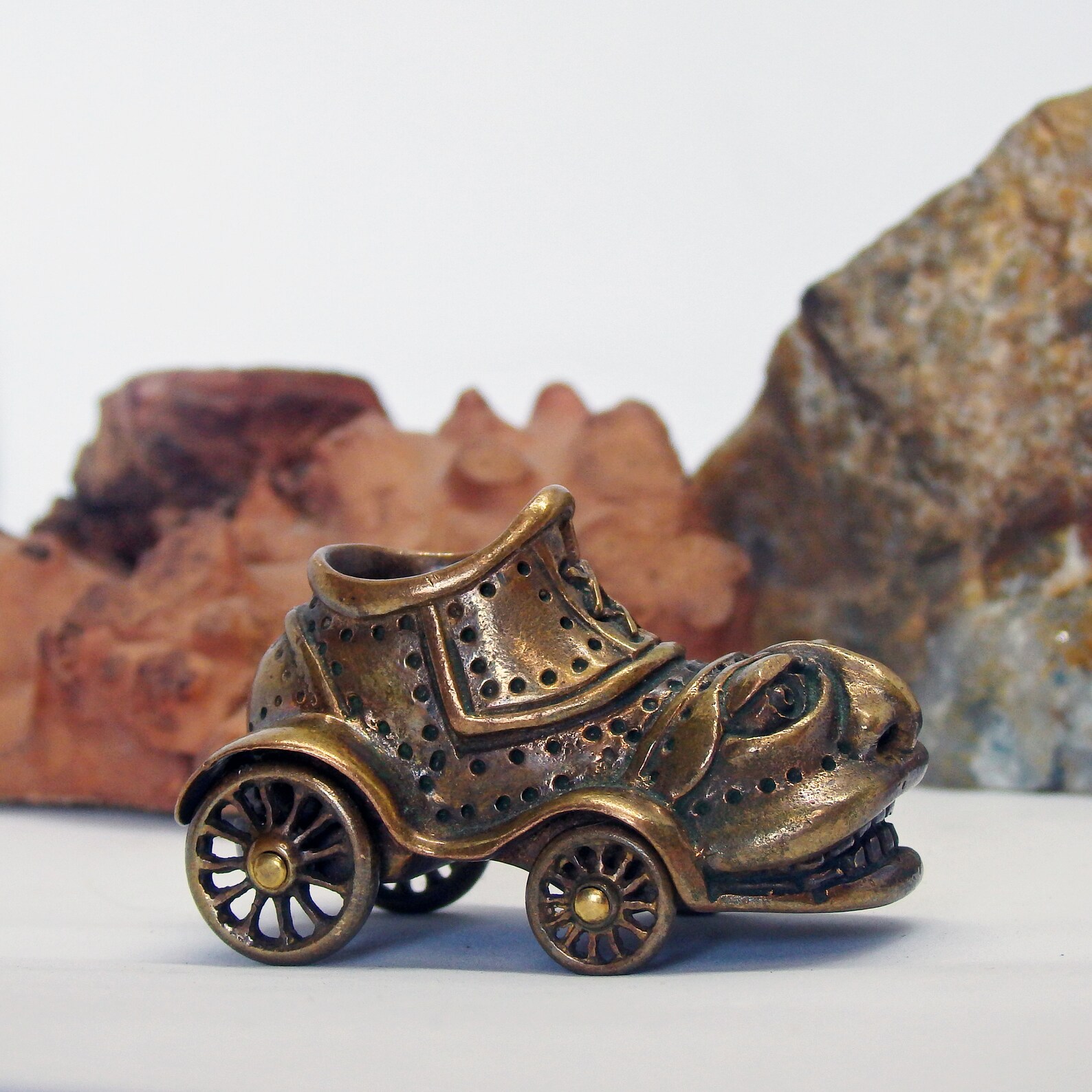 Tiny Souvenir Car-boot, Boot on Wheels, Crazy Car-toy, Amazing Creation ...