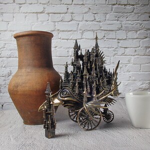 Interior Toy-casket riding Castle, a Large Unique Fairy Box on Wheels ...