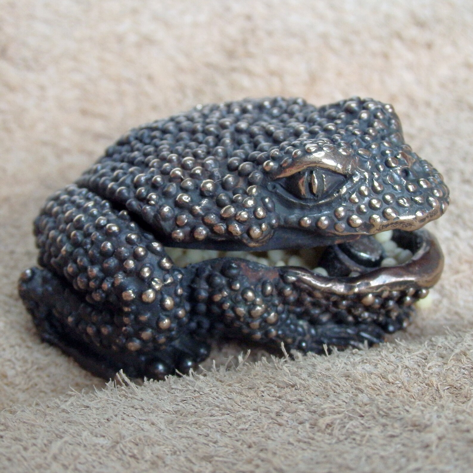 Ashtray frog Designer Casket With Magnet Lid - Etsy