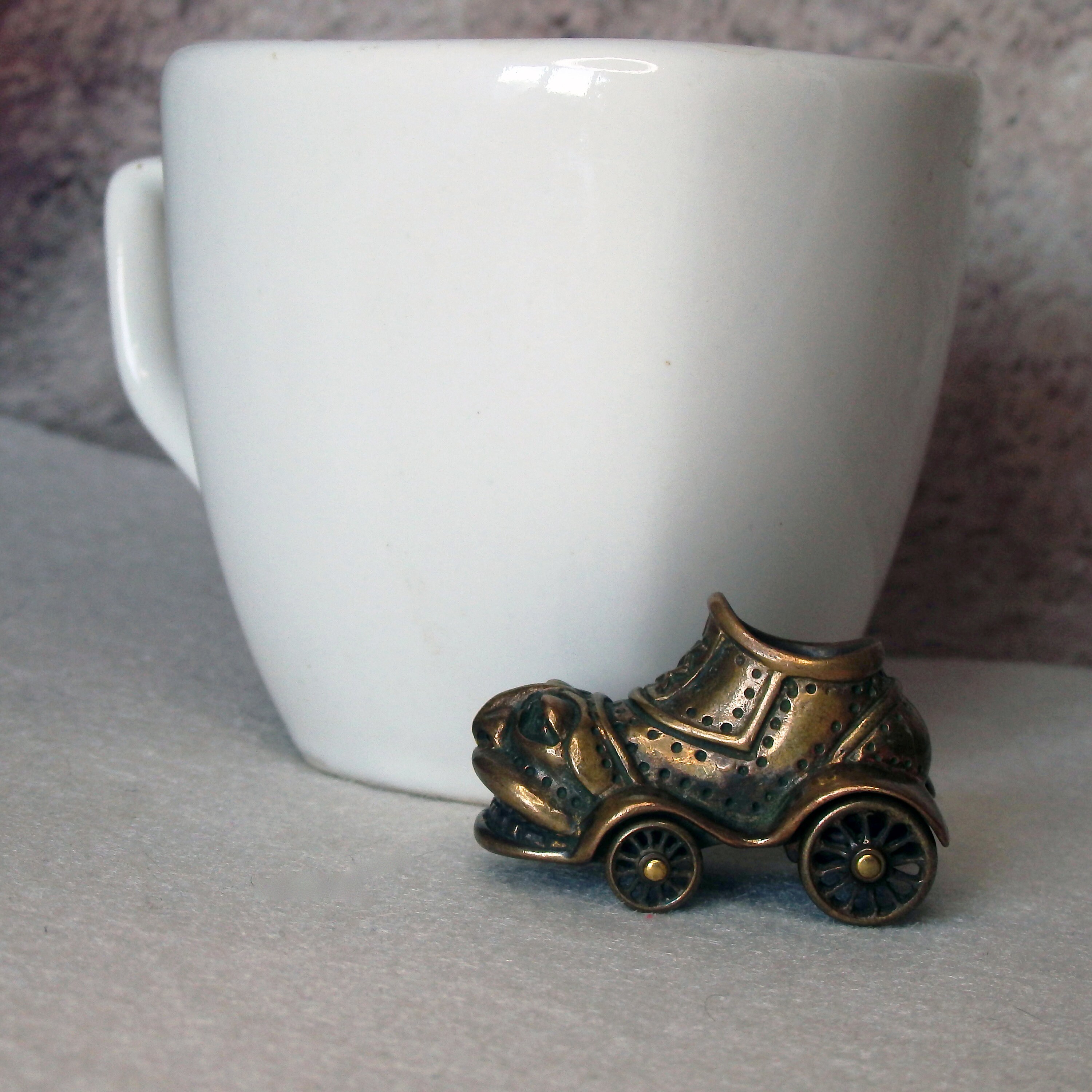 Tiny Souvenir Car-boot Boot on Wheels Crazy Car-toy Amazing - Etsy UK