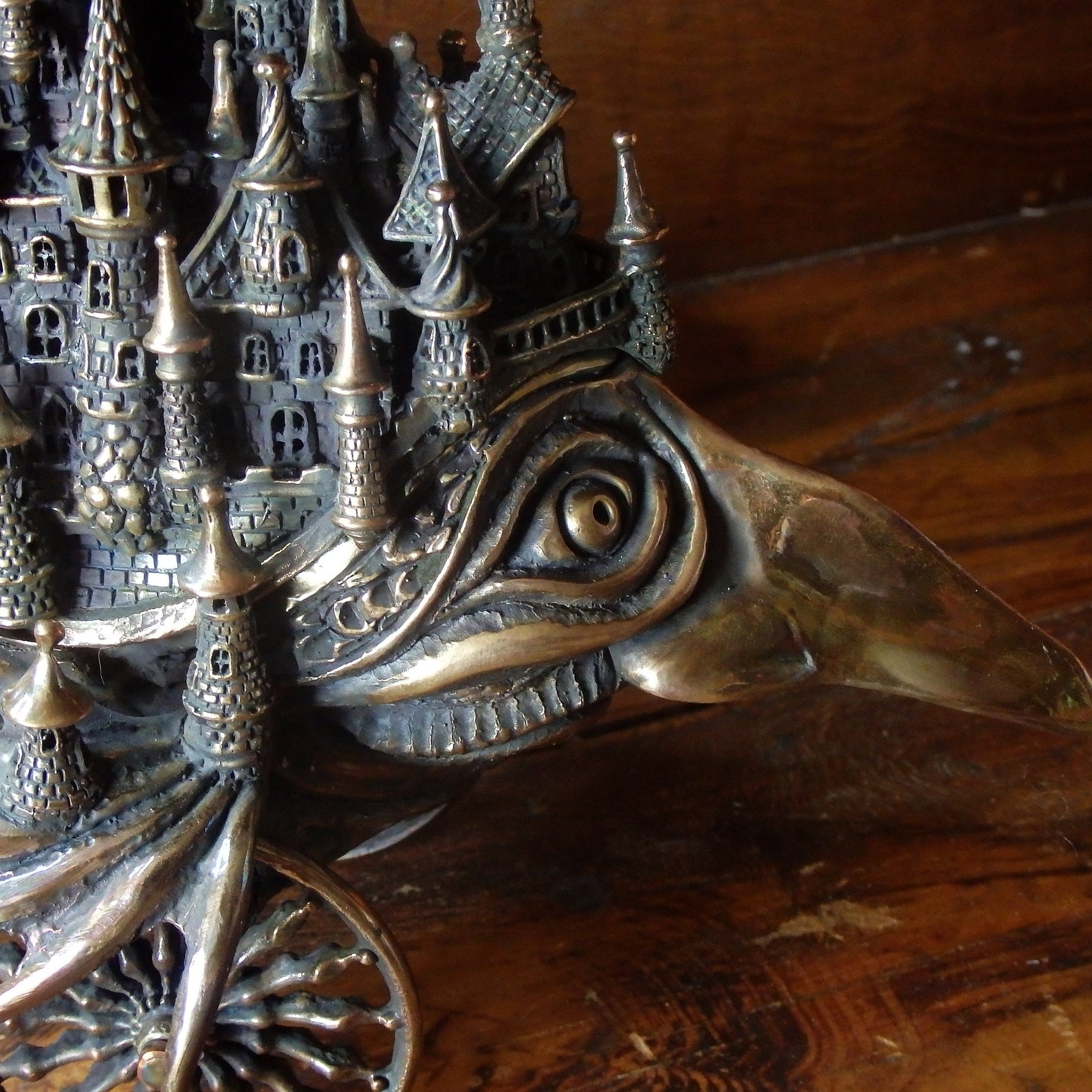 Interior Toy-casket riding Castle a Large Unique - Etsy